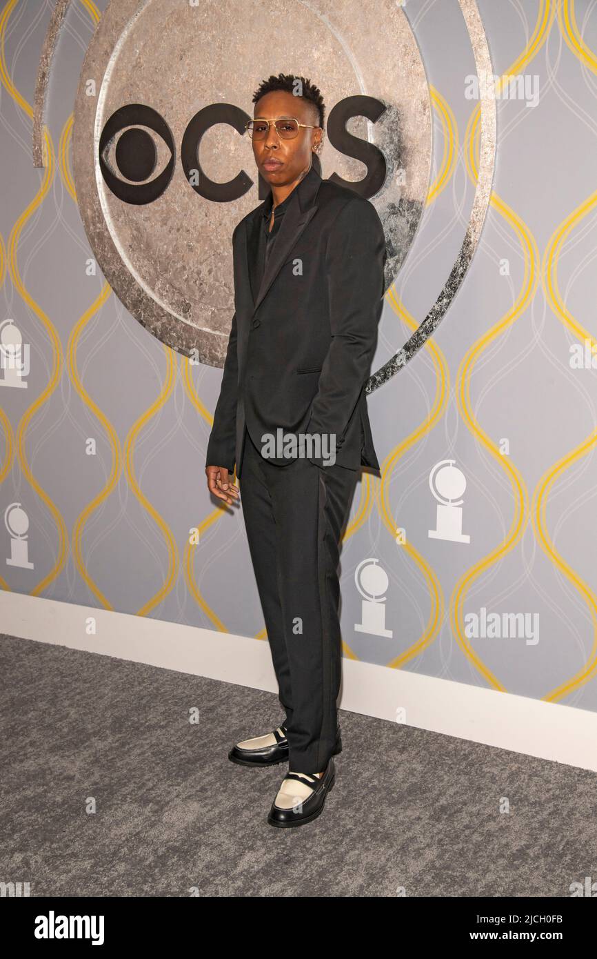 NEW YORK, NEW YORK - JUNE 12: Lena Waithe attends the 75th Annual Tony ...