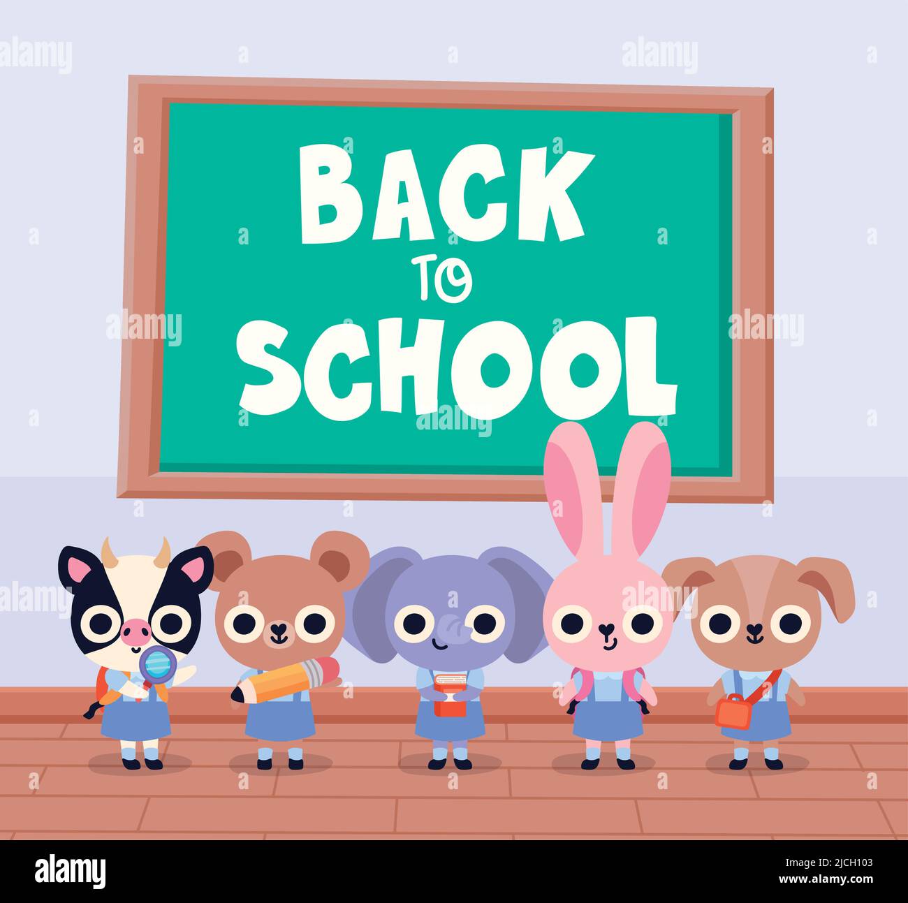 school animals in uniform Stock Vector Image & Art - Alamy