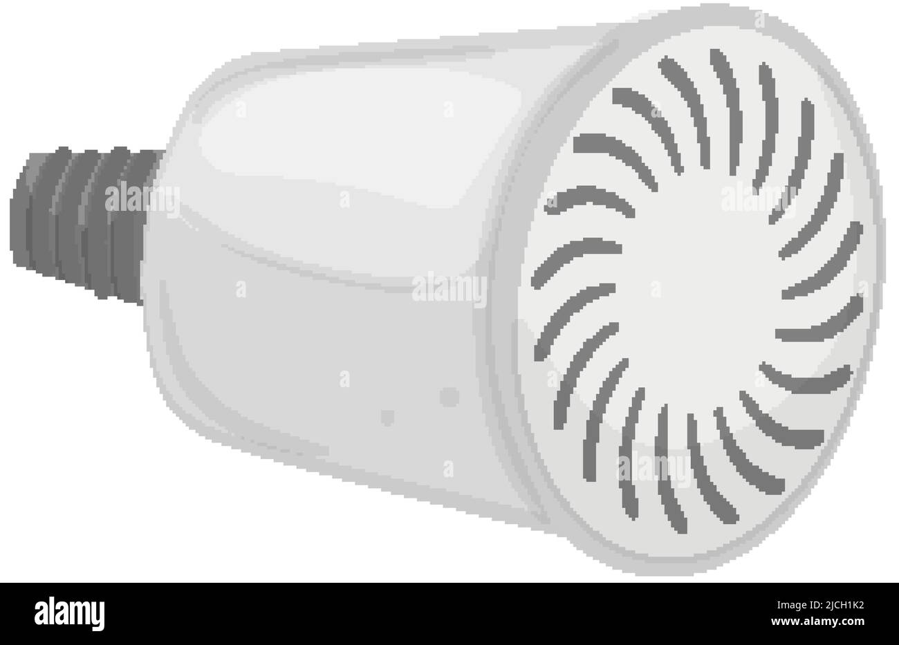 creative smart light bulb cartoon vector illustration Stock Vector ...