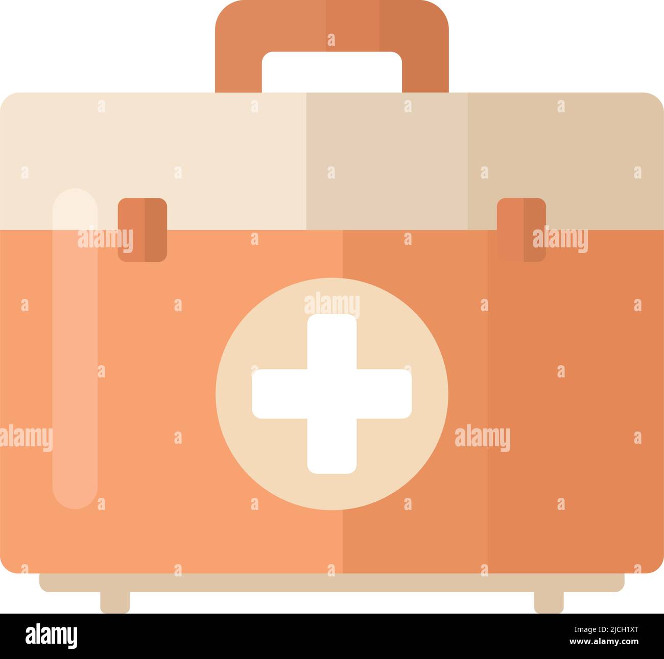 orange first aid bag Stock Vector Image & Art - Alamy