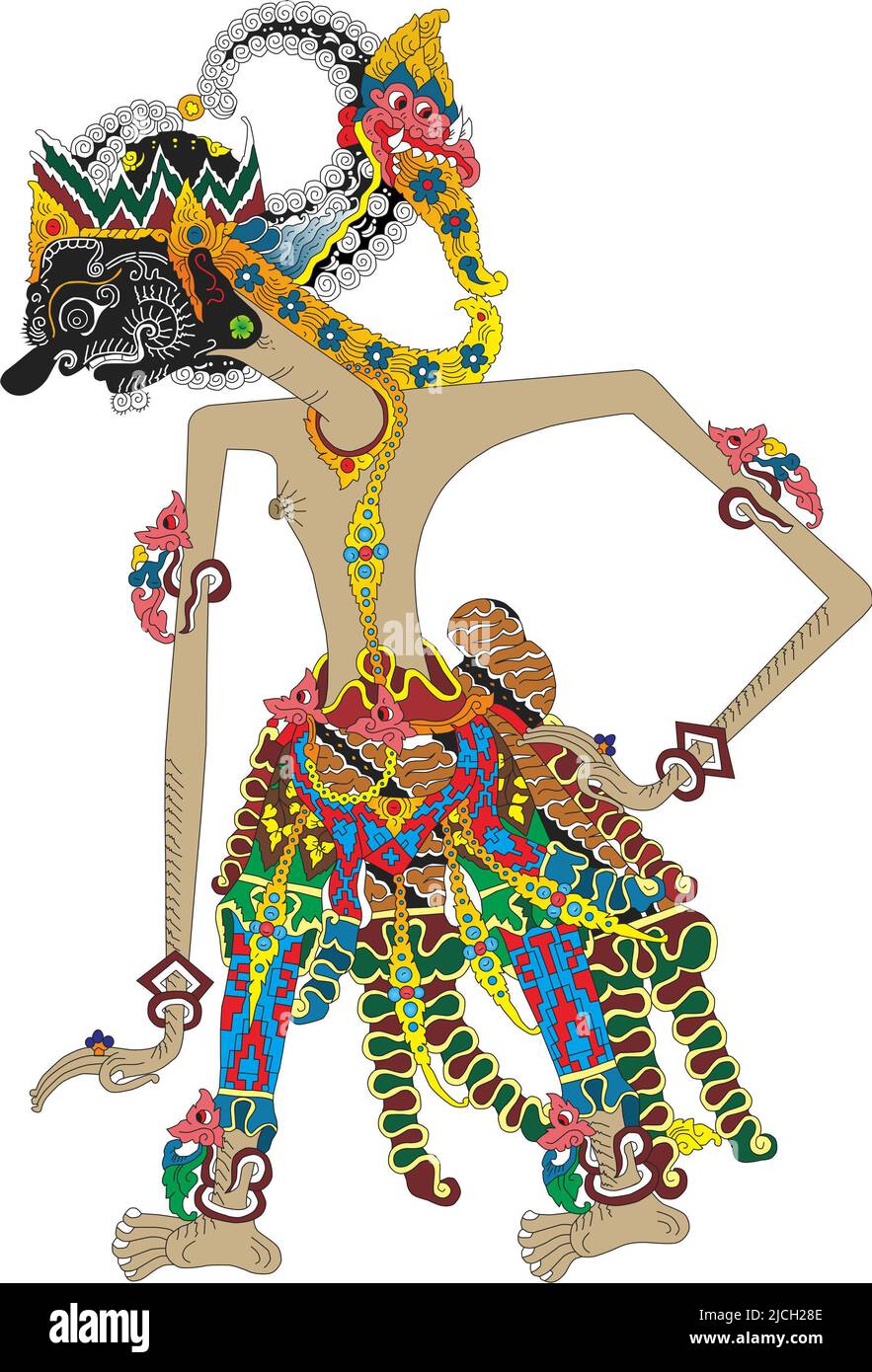 Wayang kulit Cut Out Stock Images & Pictures - Alamy