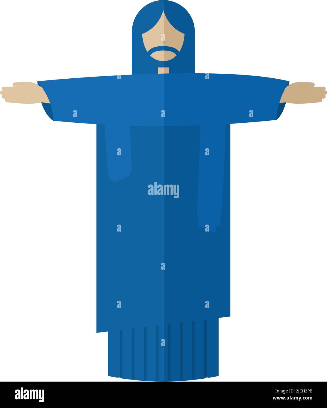 blue redeemer christ Stock Vector Image & Art - Alamy