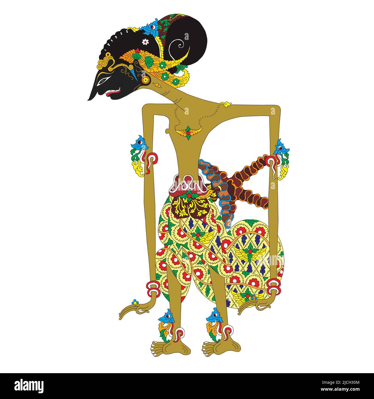 Wayang kulit jawa Cut Out Stock Images & Pictures - Alamy