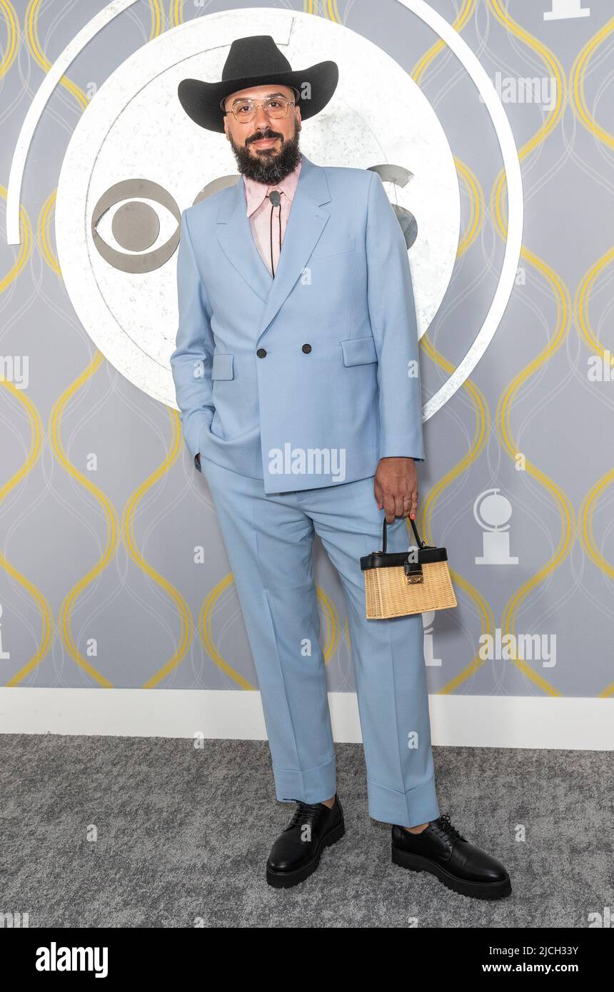 New York, NY - June 12, 2022: Adam Rigg attends 75th TONY awards at ...