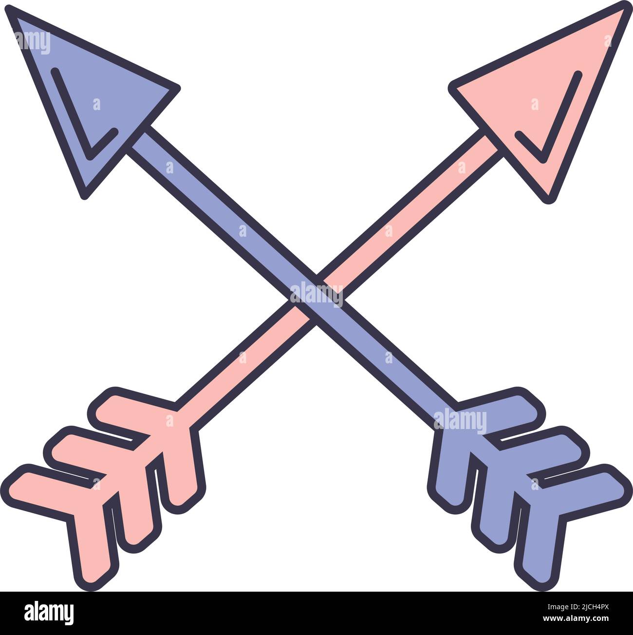 Bunch of arrows Stock Vector Images - Alamy