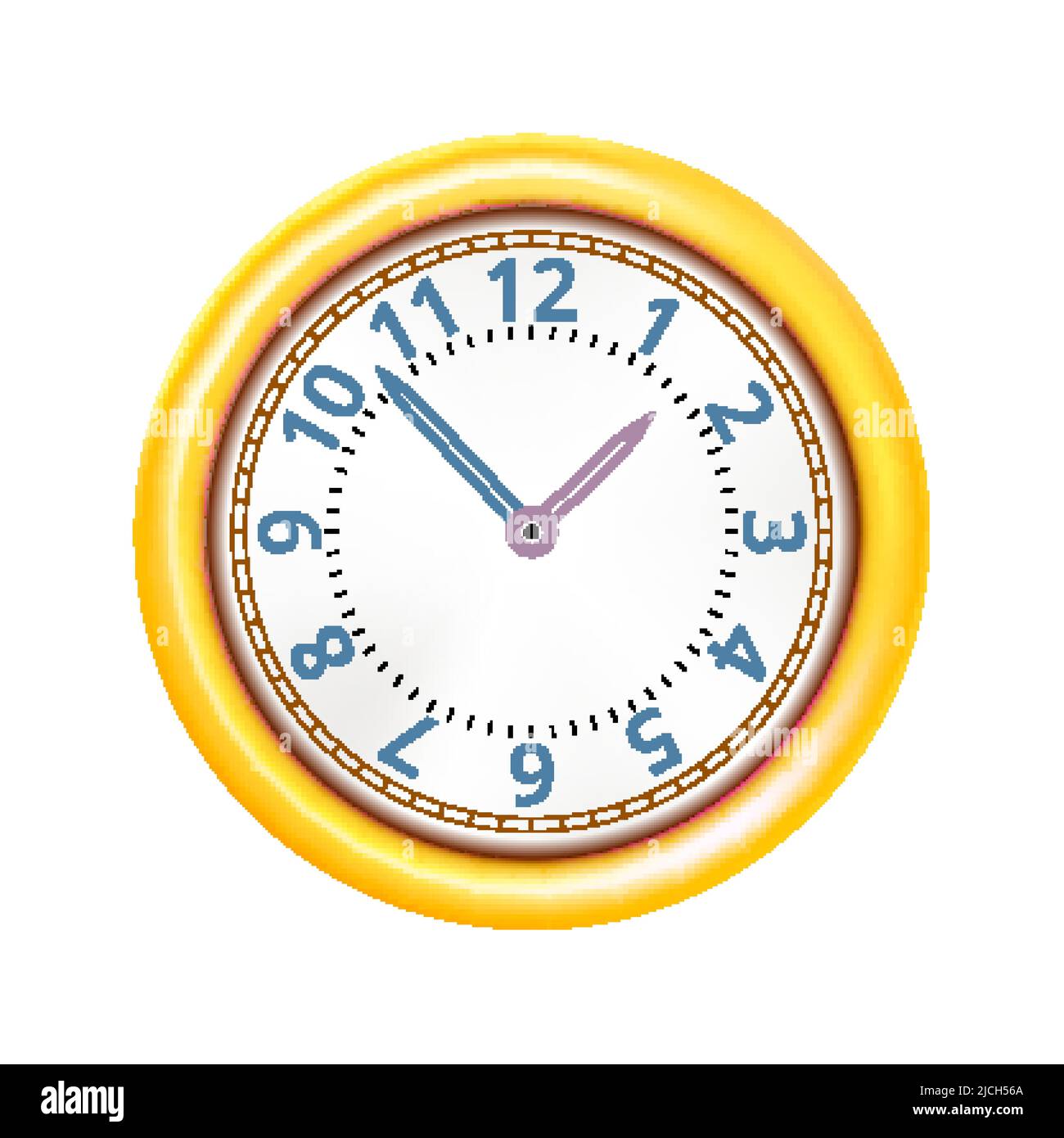 3d alarm clock wall Stock Vector Images - Alamy