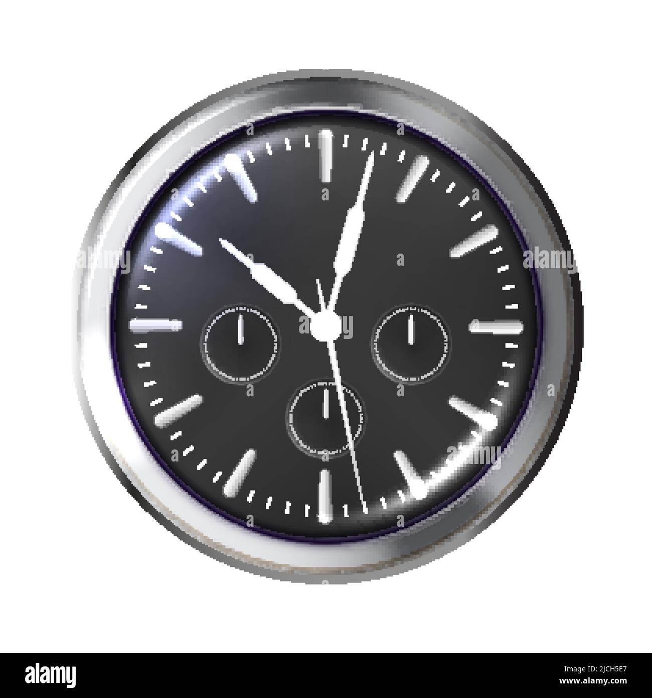 clock business timer 3d realistic vector Stock Vector Image & Art - Alamy