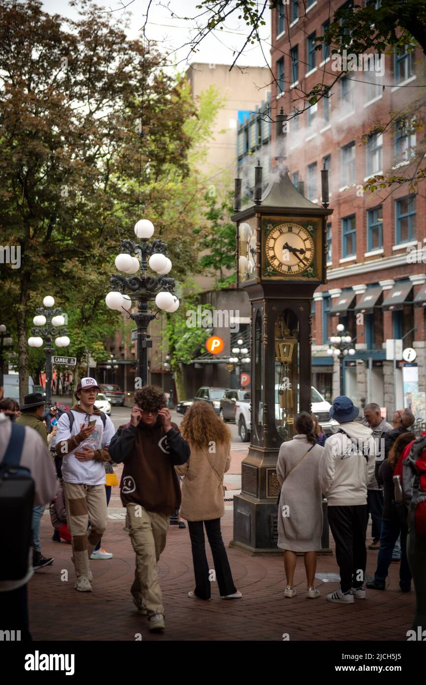 The steam engine that originally ran the clock is a Stuart #4 single ...