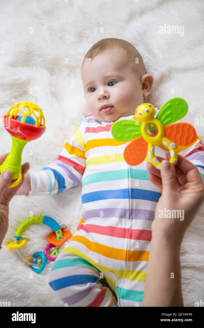 Rattle little mother hi-res stock photography and images - Alamy
