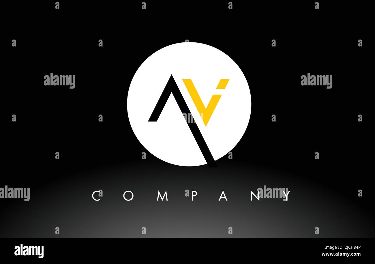 Av red logo hi-res stock photography and images - Alamy