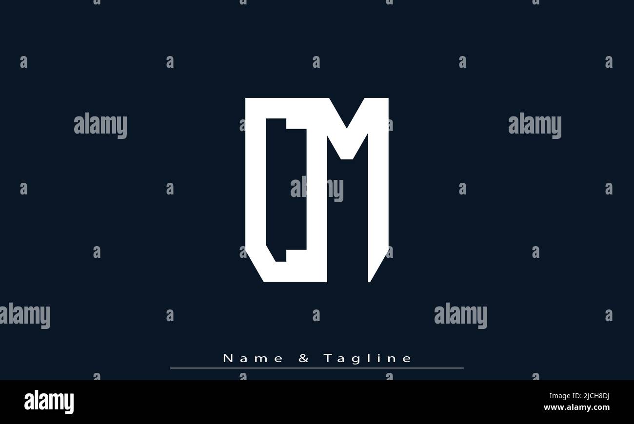 Alphabet letters Initials Monogram logo CM , MC Stock Vector Image ...