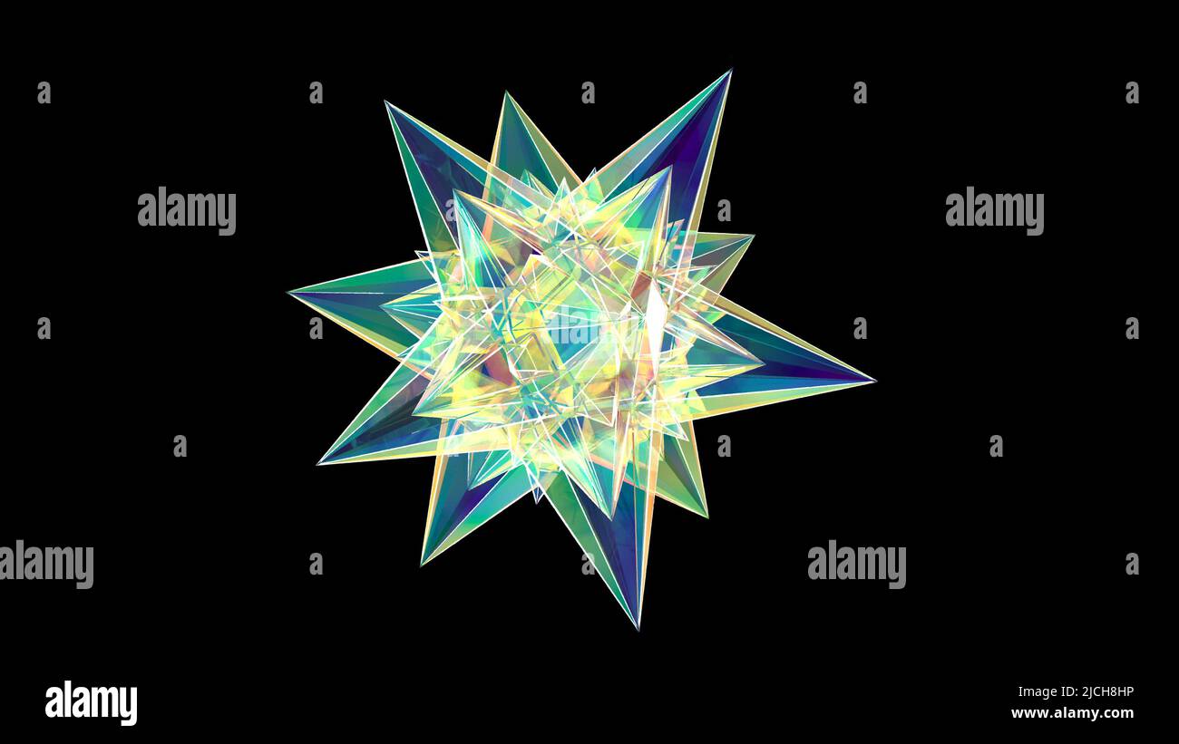 Bright glow star gem jewel precious stone Universe space able to loop ...