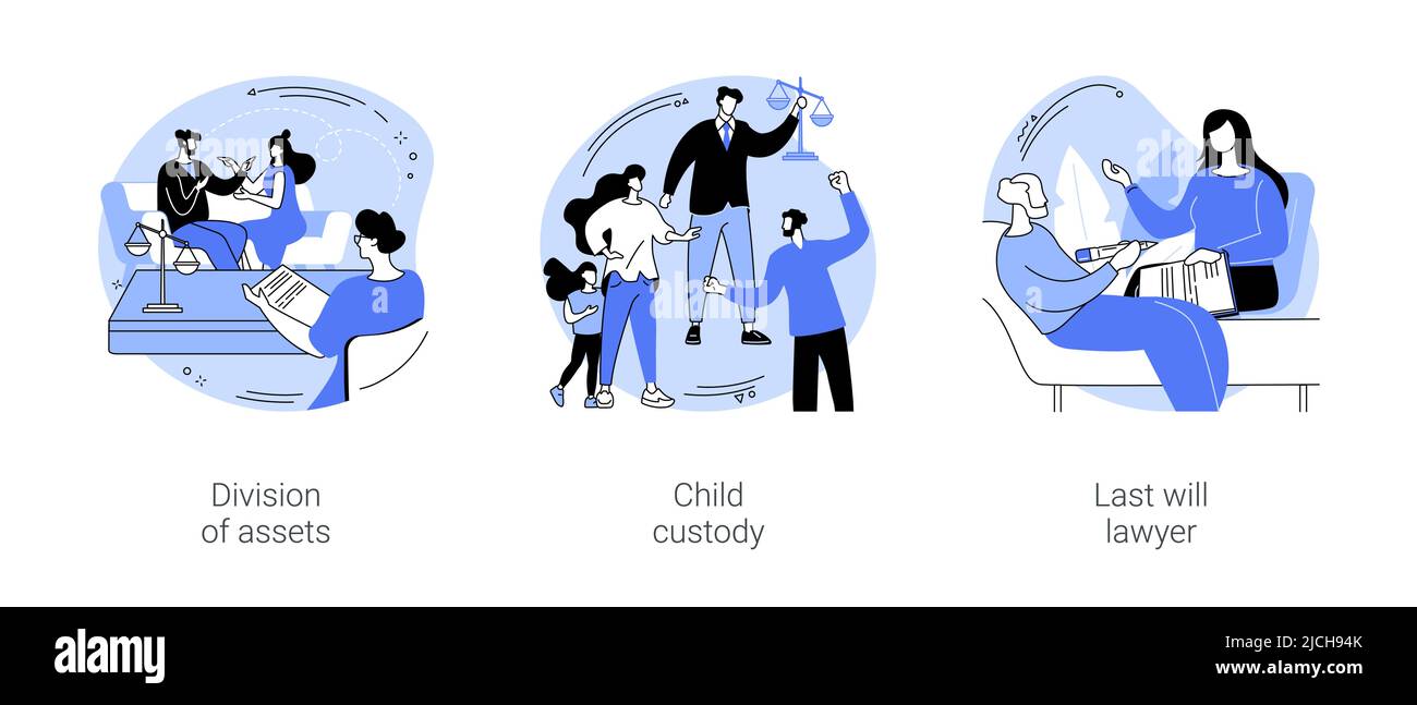 Legal services isolated cartoon vector illustrations se Stock Vector ...