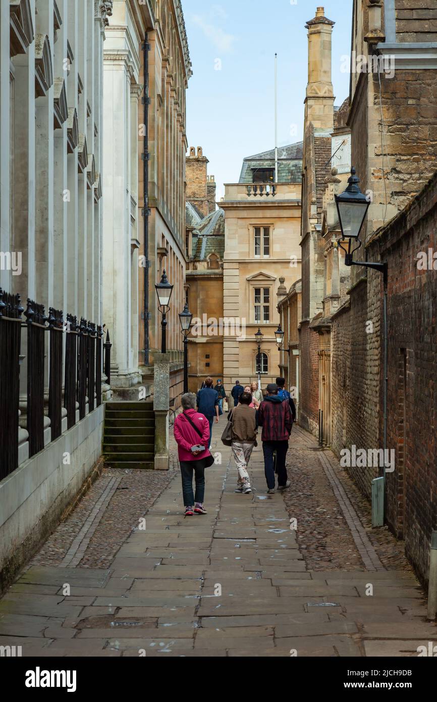Senate House Passage in Cambridge, England Stock Photo - Alamy