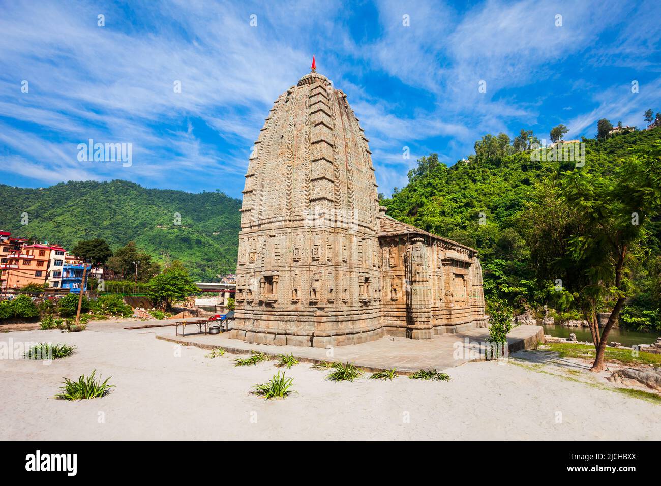 Panchbakhtar Temple is a hindu in Mandi town, Himachal Pradesh state in ...