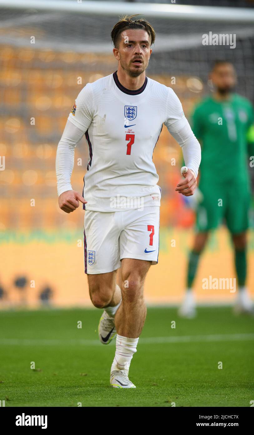 Jack grealish, england v italy hi-res stock photography and images - Alamy