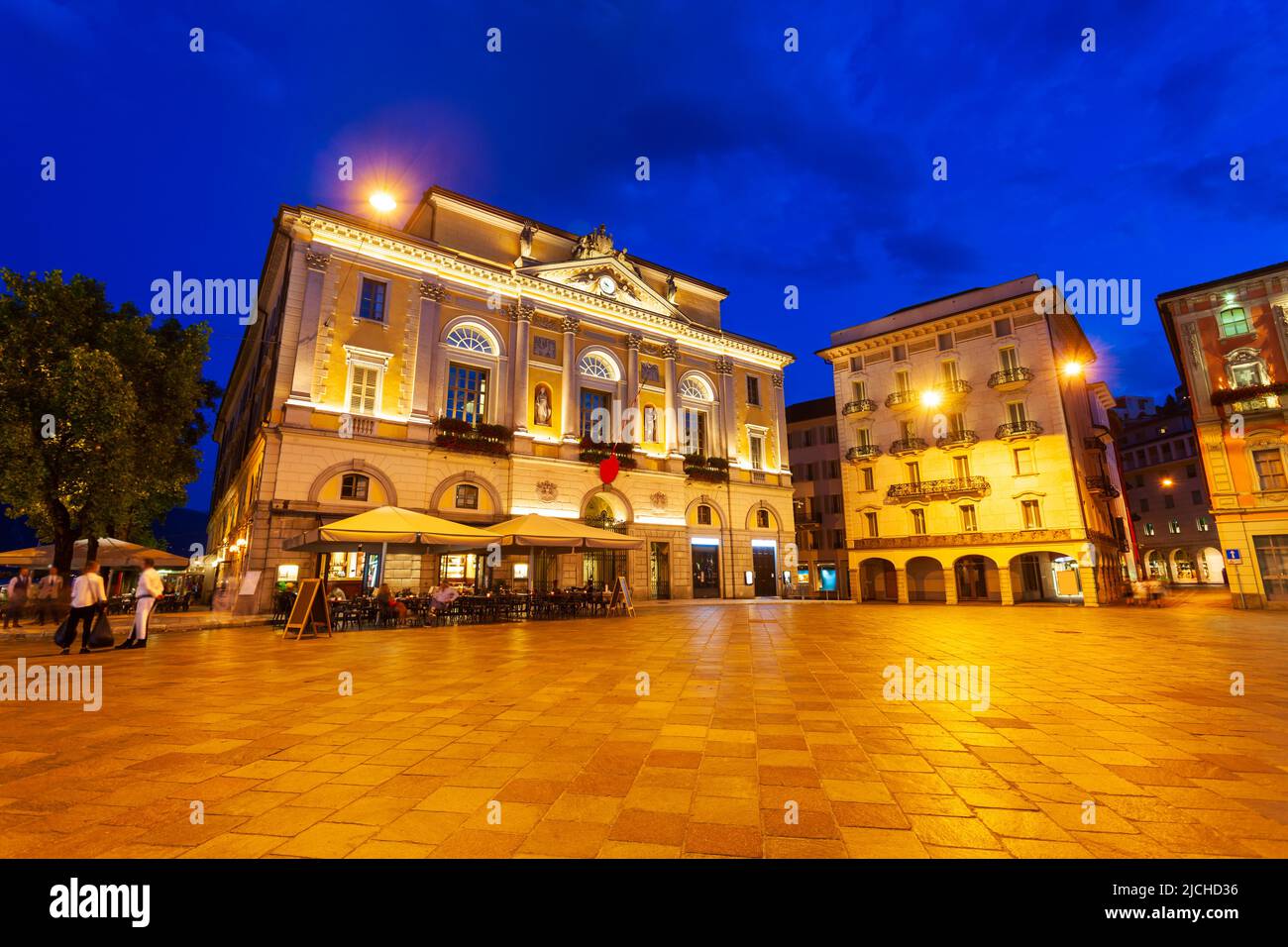 Lugano old town hi-res stock photography and images - Alamy