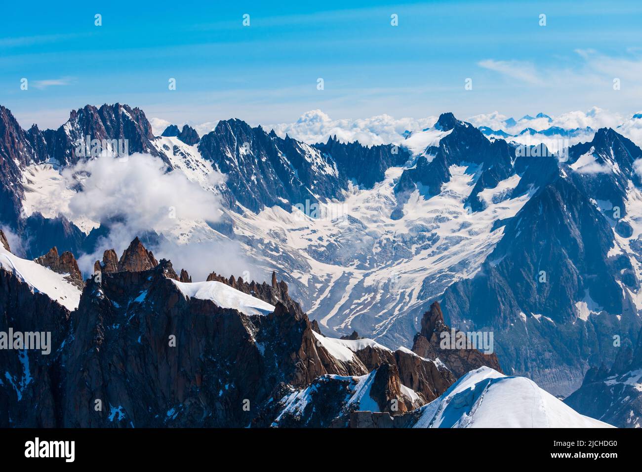 Mont Blanc or Monte Bianco meaning White Mountain is the highest ...