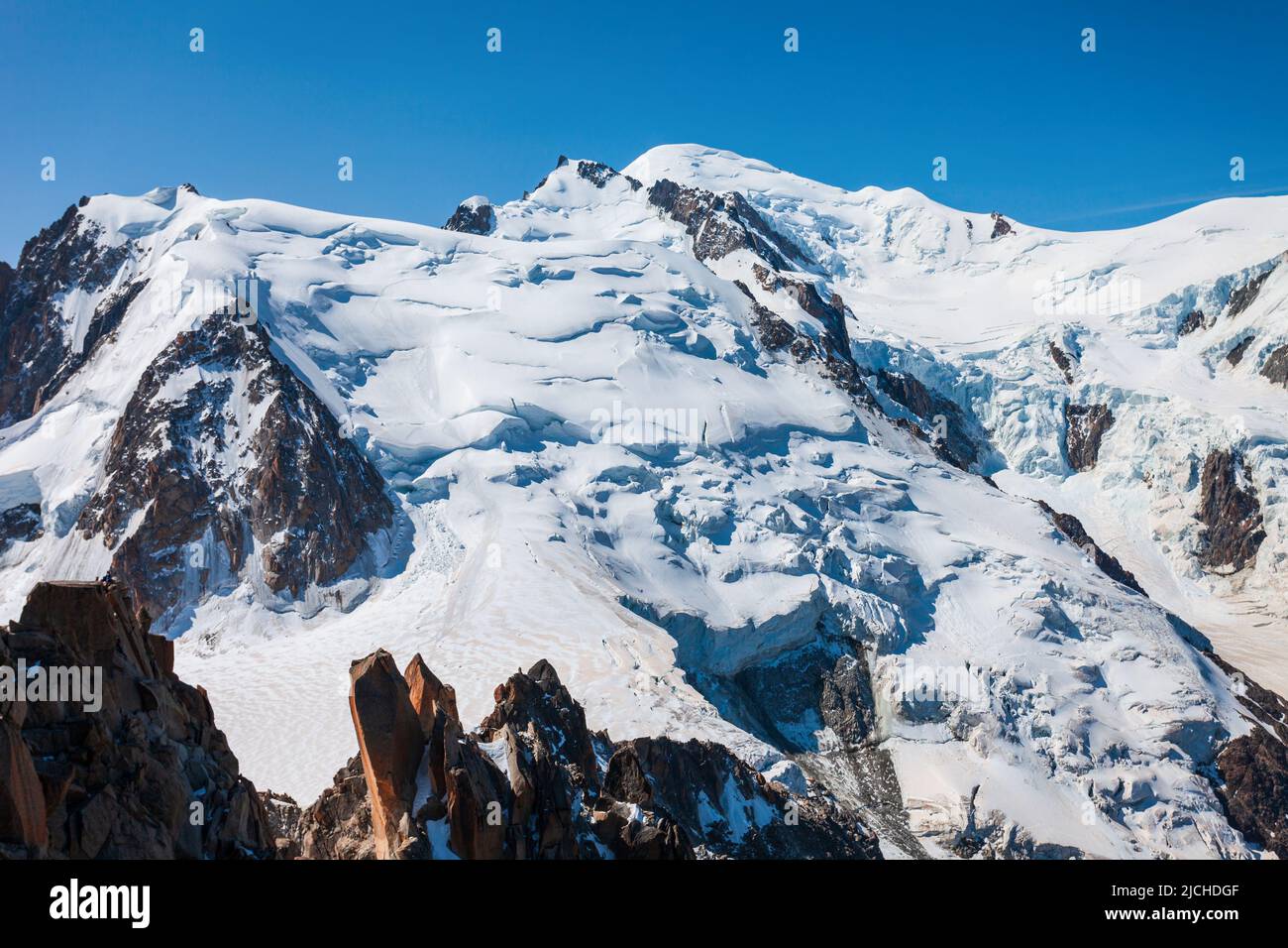 Mont Blanc or Monte Bianco meaning White Mountain is the highest ...