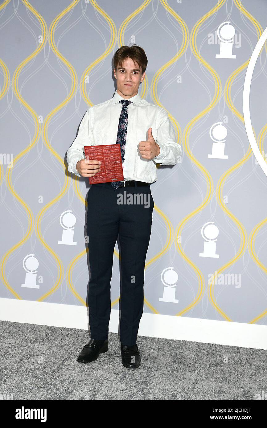 New York, New York, USA. 12/06/2022, Influencer Axel Webber attends the ...