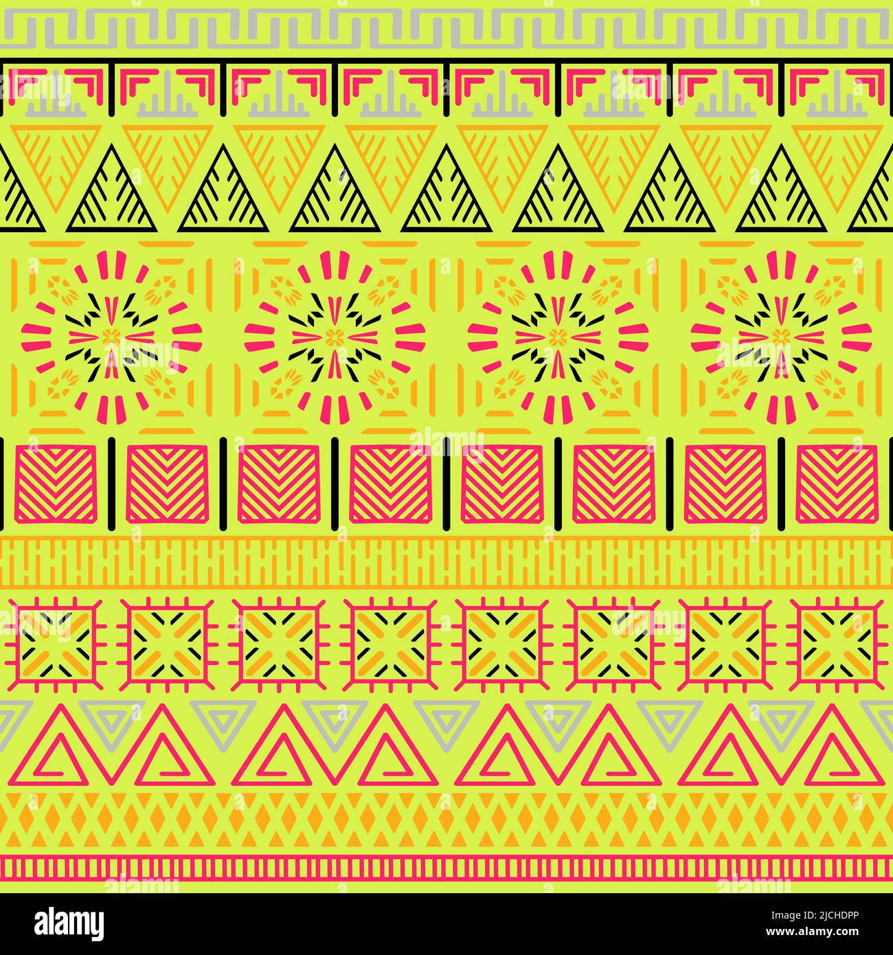 Tribal seamless pattern Stock Vector Image & Art - Alamy