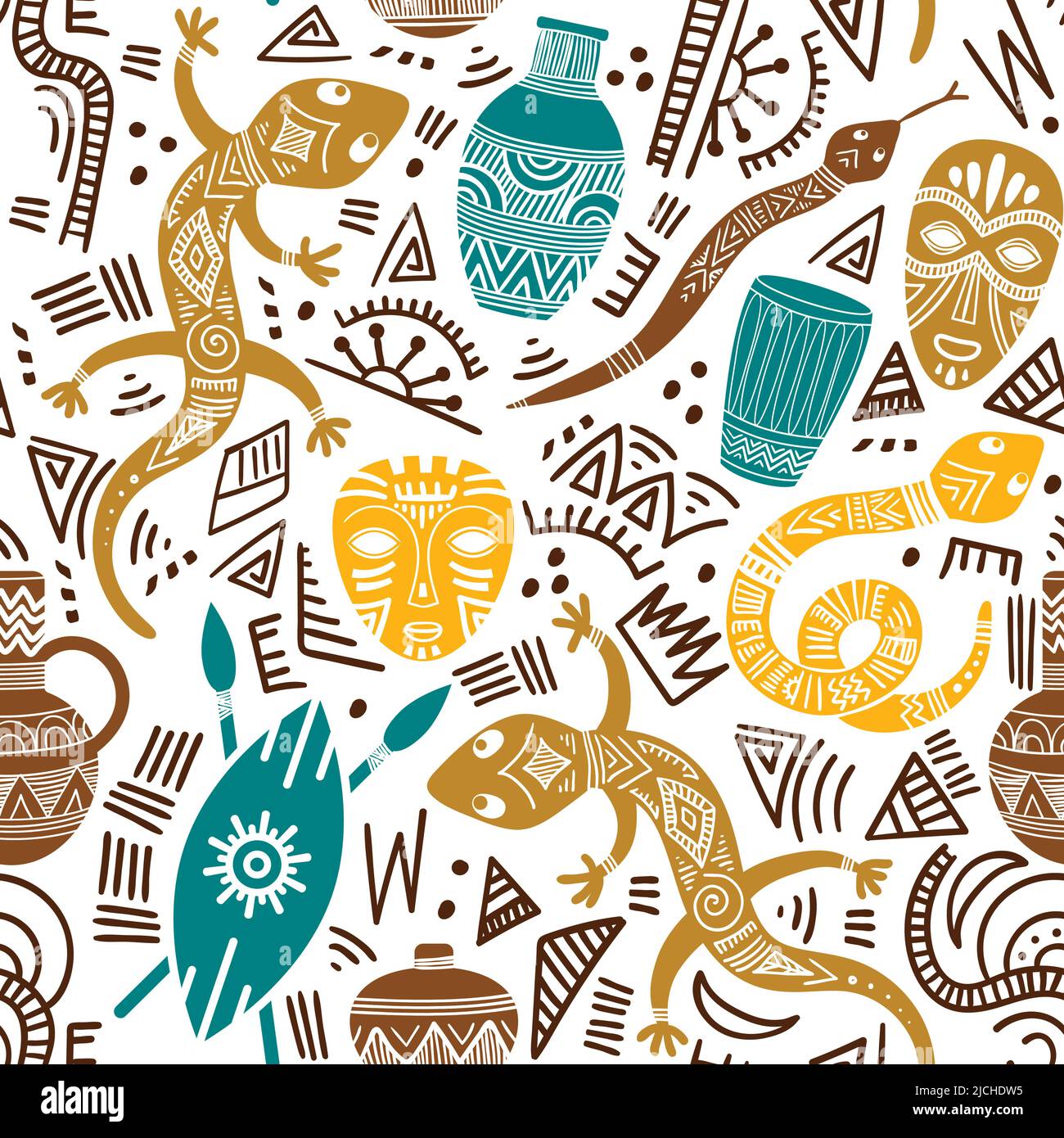 Ethnic Seamless Pattern Stock Vector Image And Art Alamy