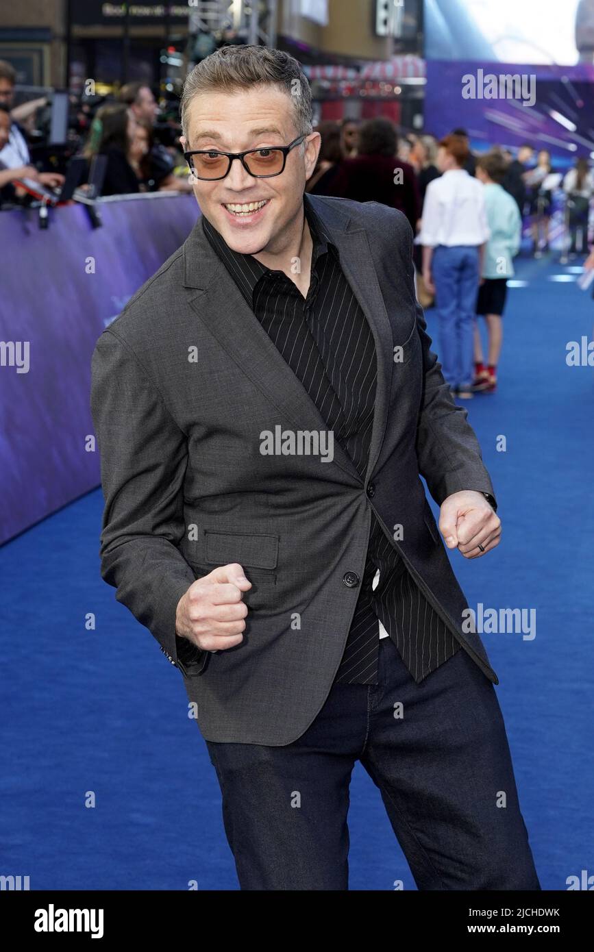Director Angus MacLane arrive at the UK premiere of Lightyear at ...