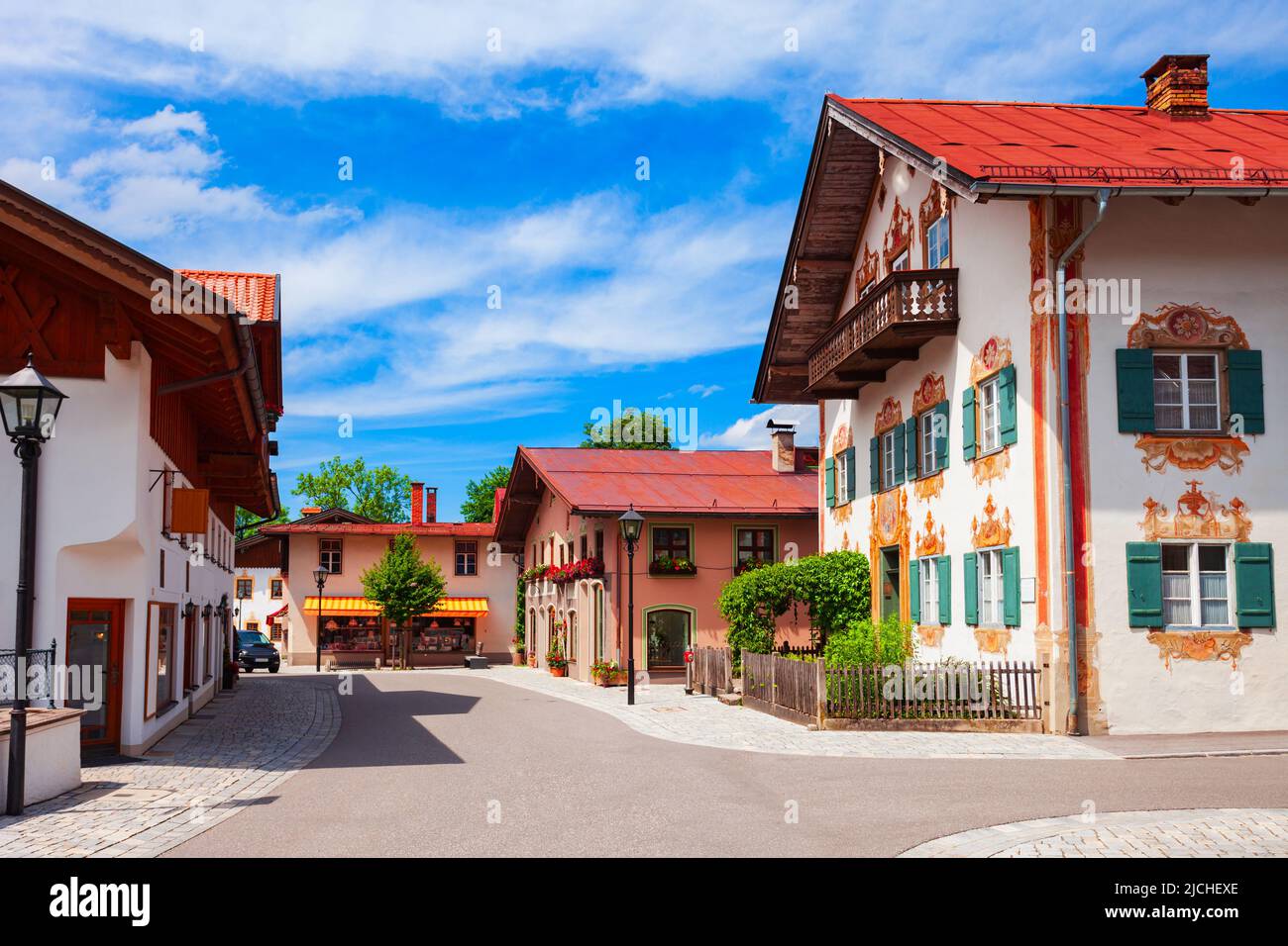 Beauty houses with luftlmalerei bayern art form of house facade ...
