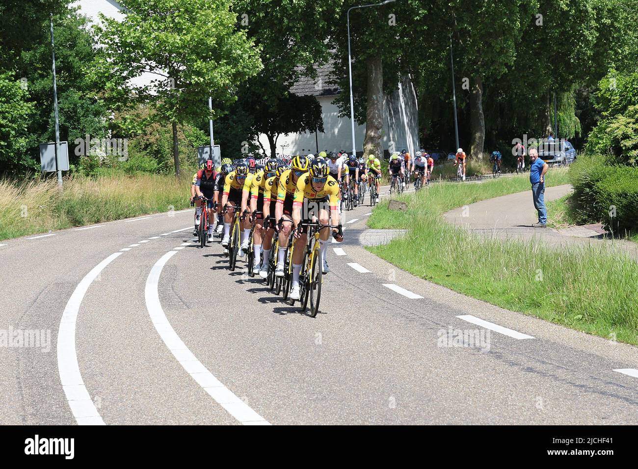 Buchten, 10-06-2022, cycling, ZLM Tour 2022, men, de Jumbo Visma ploeg ...