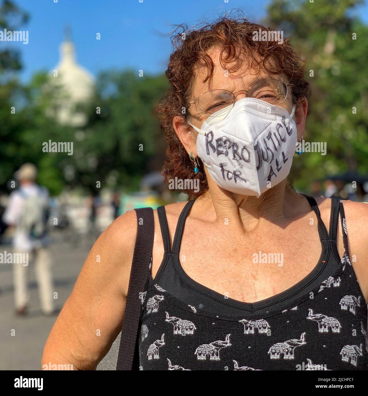 June 13, 2022, Washington, District of Columbia, USA: Standing in front ...