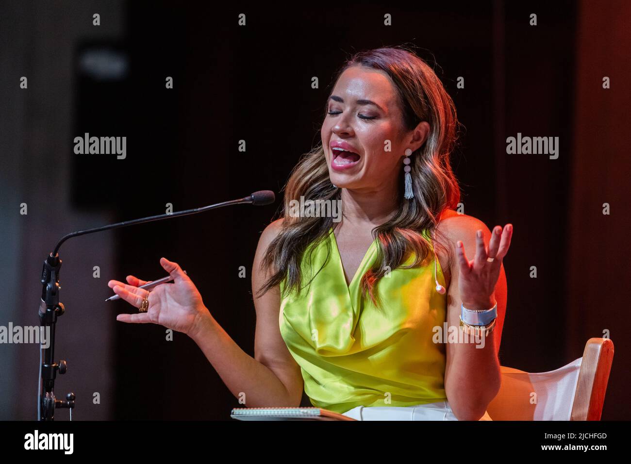 Amanda Guerra spoke at the panel "Athletes owning their brands: The ...