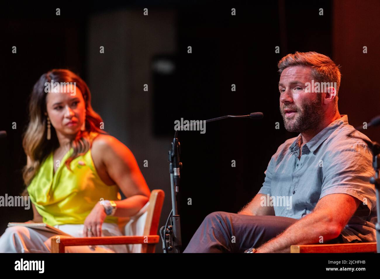 Amanda Guerra spoke at the panel "Athletes owning their brands: The ...