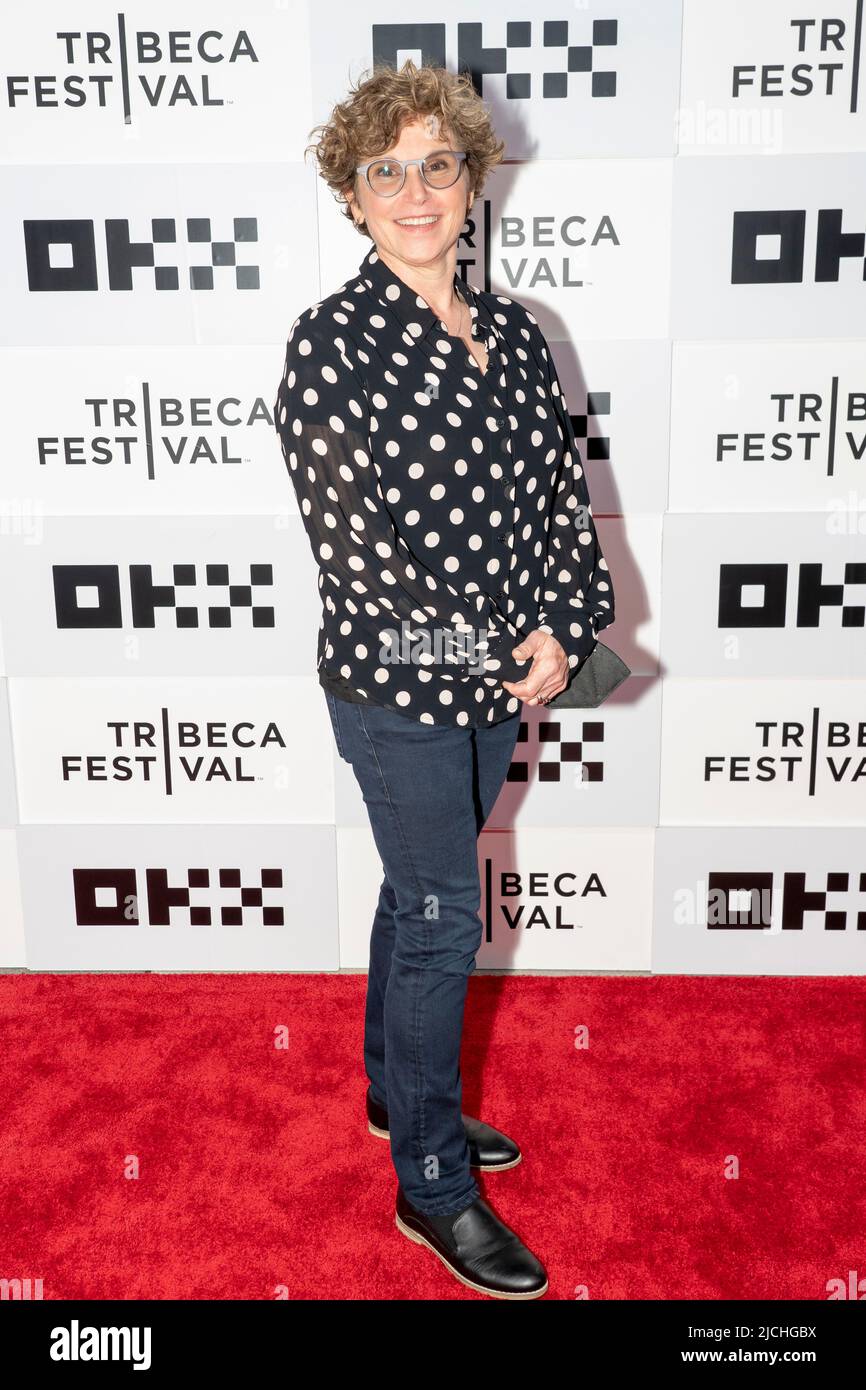 Editor Lisa Robison attends the screening of "American Dreamer" during the 2022 Tribeca Festival ...