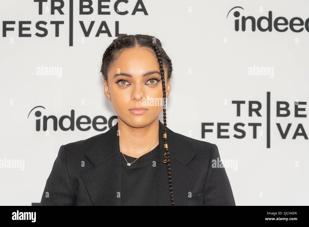 Aleyse Shannon attends the "Beauty" premiere during the 2022 Tribeca ...