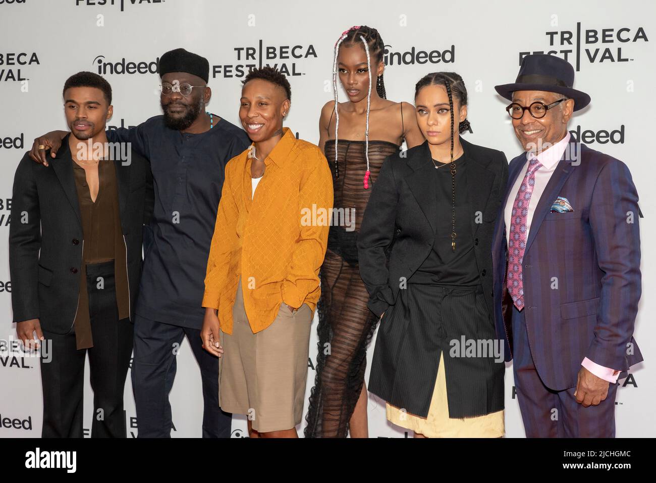(L-R) Kyle Bary, Andrew Dosunmu, Lena Waithe, Gracie Marie Bradley ...