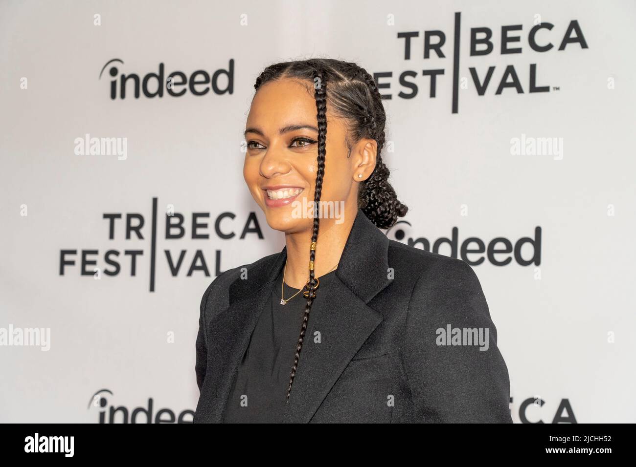 Aleyse Shannon attends the "Beauty" premiere during the 2022 Tribeca ...