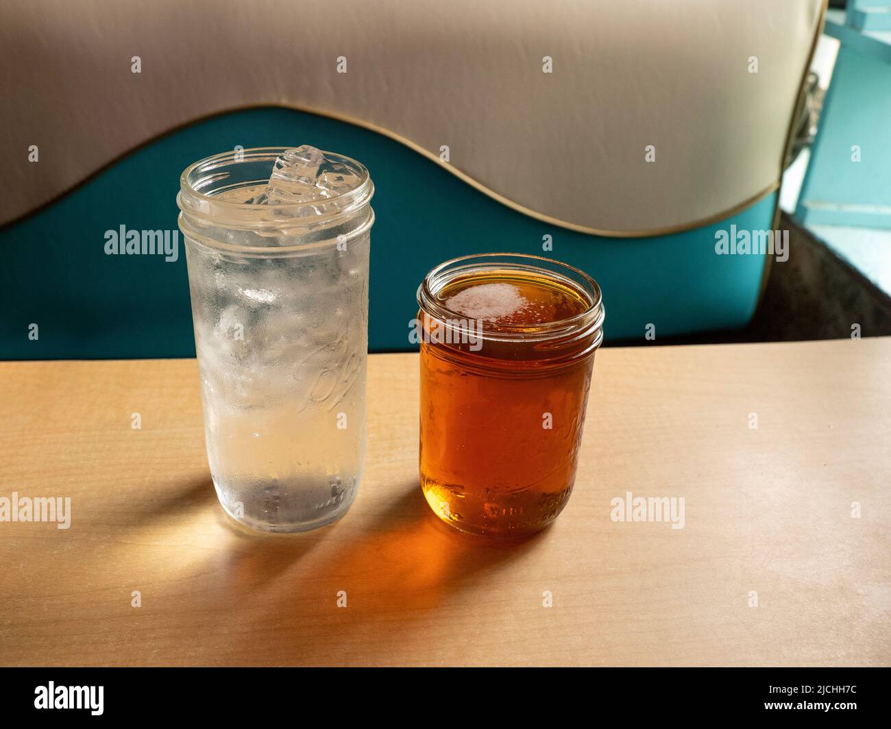 Condensation On Glass Of Cold Water