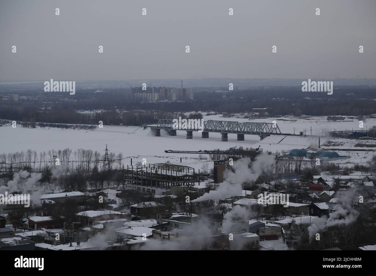 Frozen railway hi-res stock photography and images - Alamy