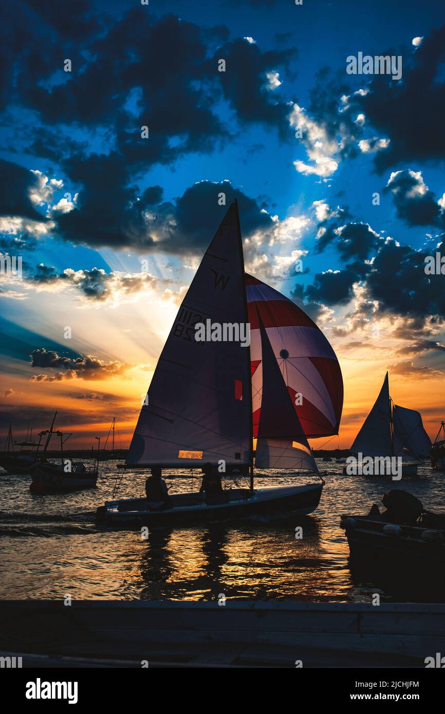 Mersea island boats hi-res stock photography and images - Alamy
