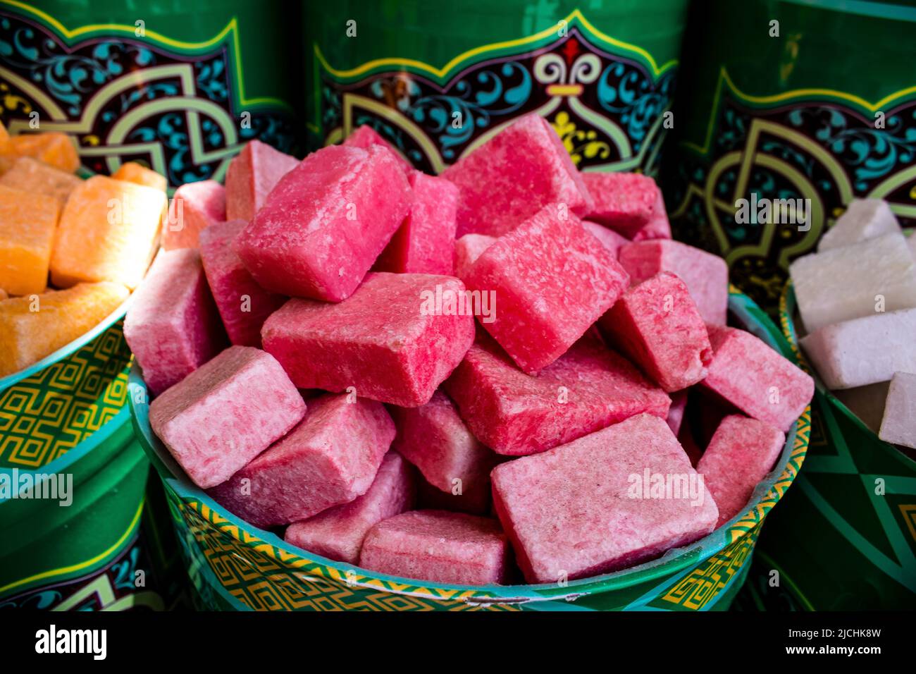 Fez, Morocco - June 12, 2022 The souks of Fez located in the medina are ...