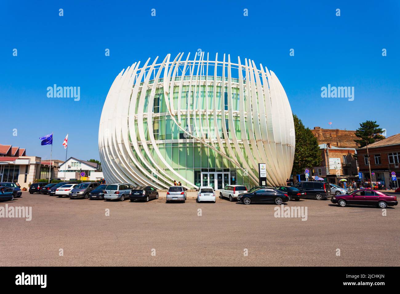 Gori, Georgia - August 31, 2021: Gori Public Service Hall building ...