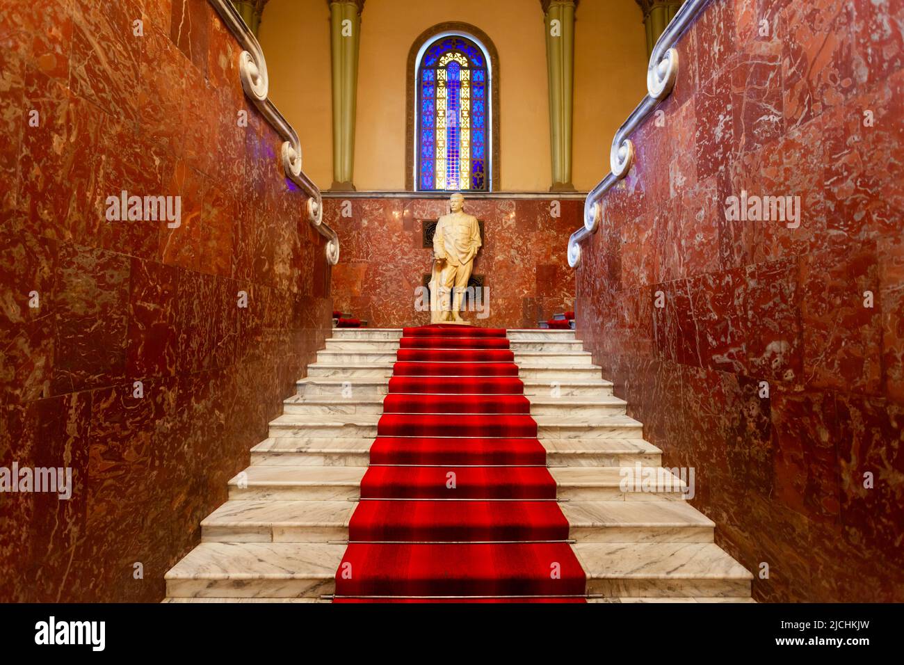 Gori, Georgia - August 31, 2021: The Joseph Stalin Museum is a museum ...