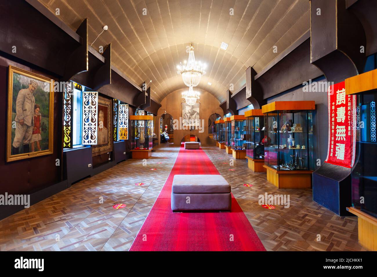 Gori, Georgia - August 31, 2021: The Joseph Stalin Museum is a museum ...