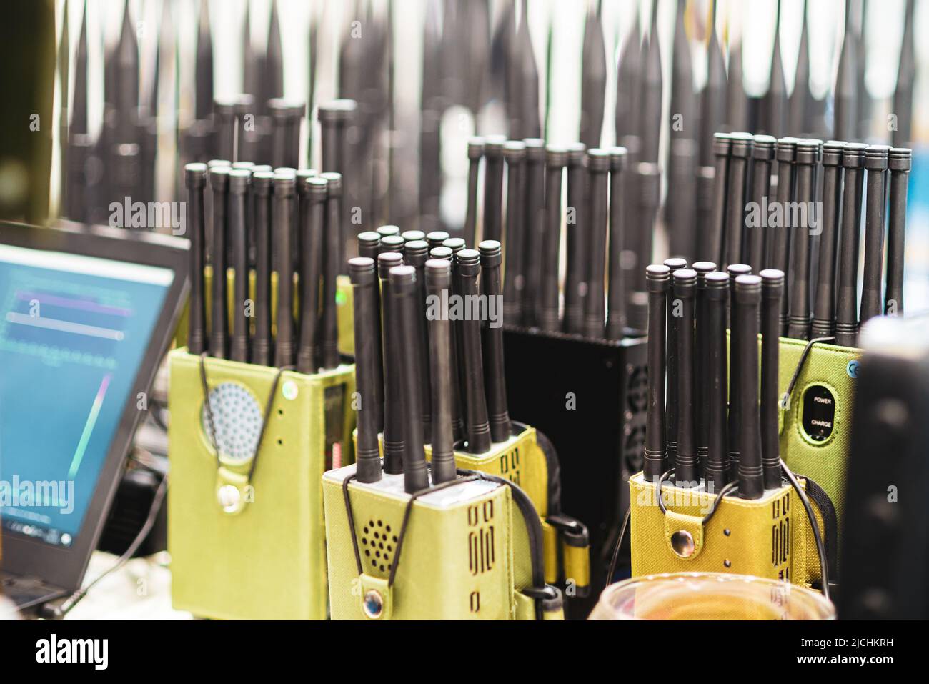 Portable portable radio jammer. Device for creating radio interference ...