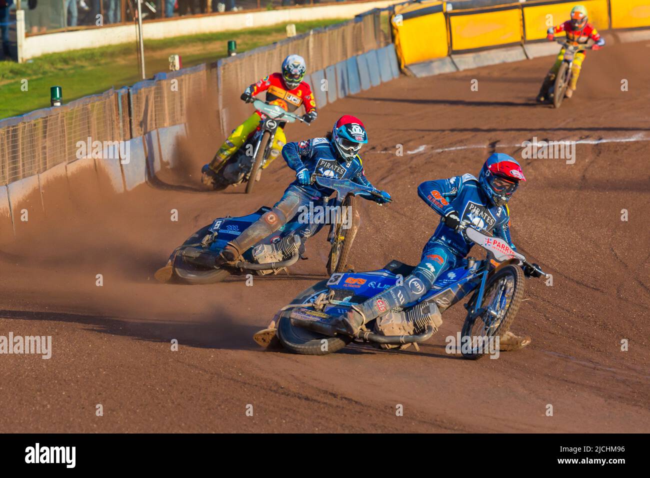 Speedway - Poole Pirates v Leicester Lions playing at Poole stadium ...
