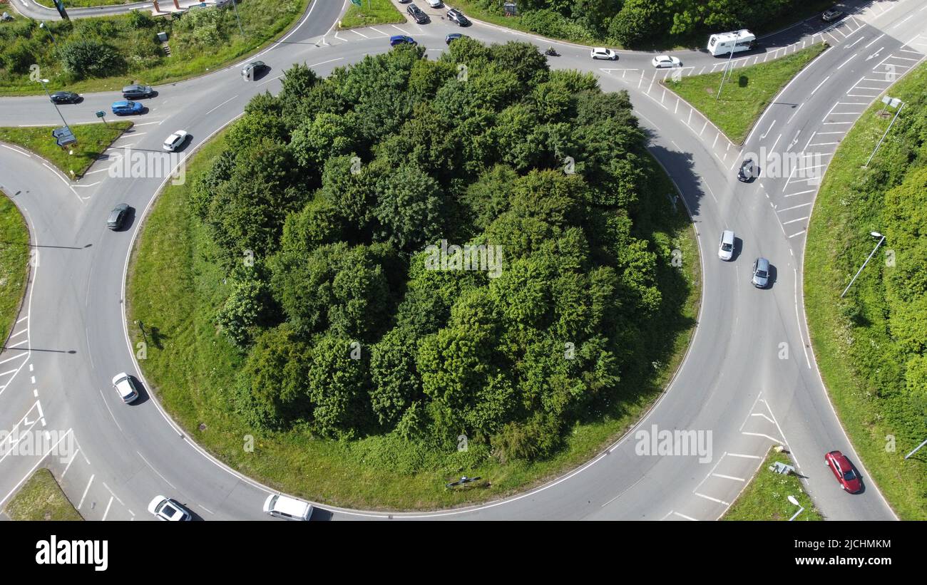 A303 Ilminster Roundabout Stock Photo - Alamy
