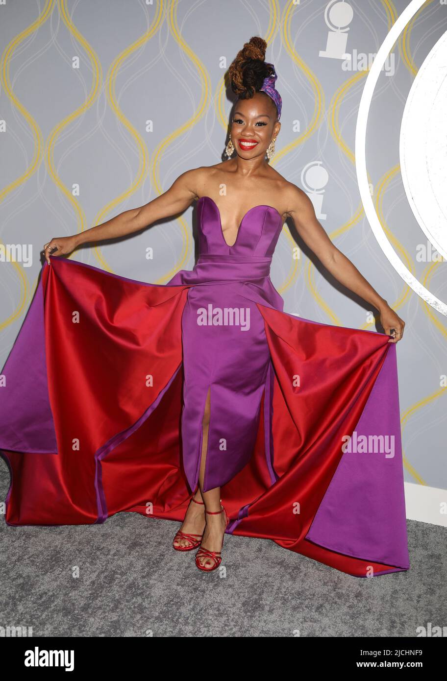 June 12, 2022, New York, New York, USA: Choreographer CAMILLE A. BROWN ...