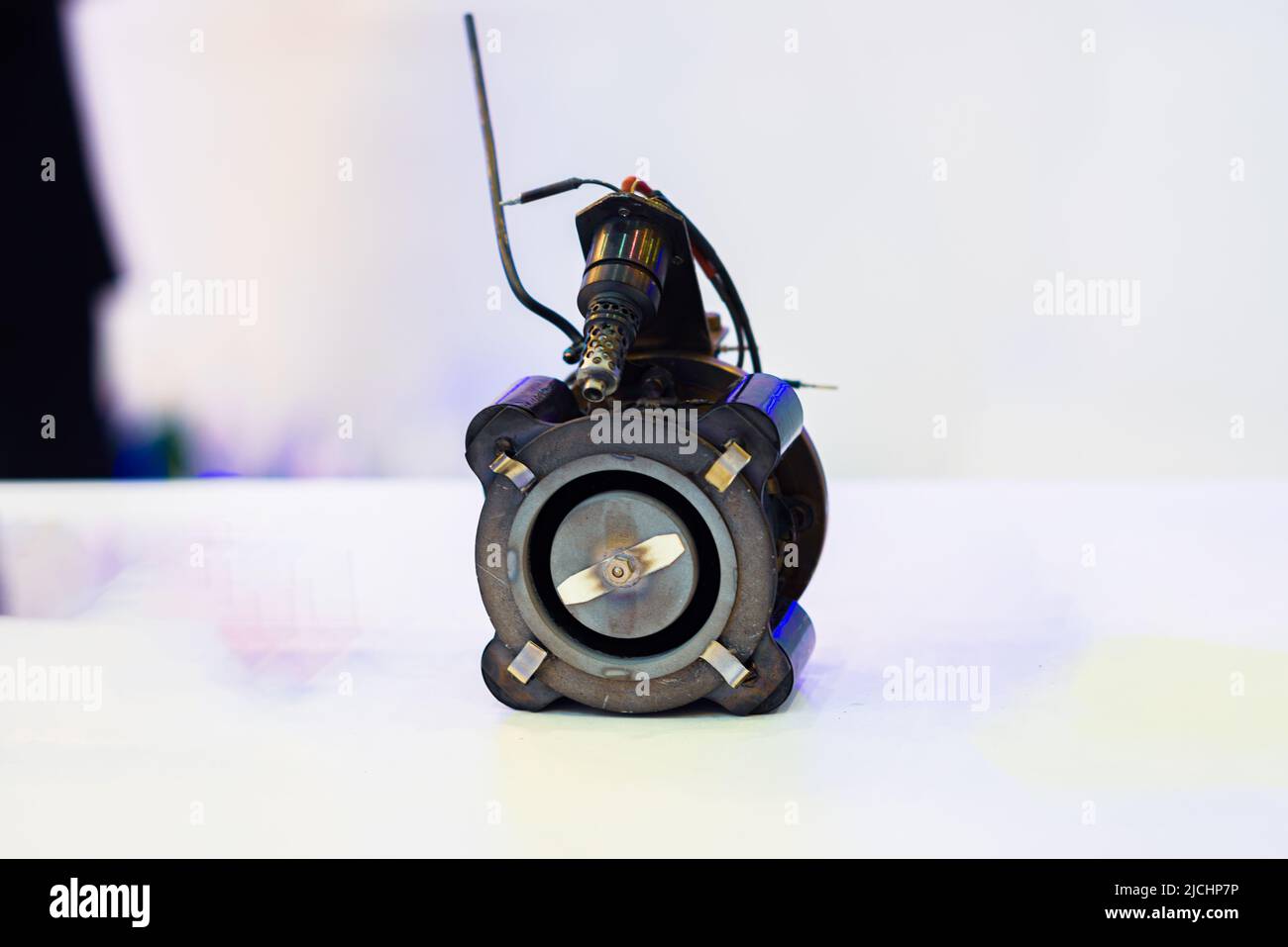 Stationary plasma engine. The operation of the engine is based on the ...