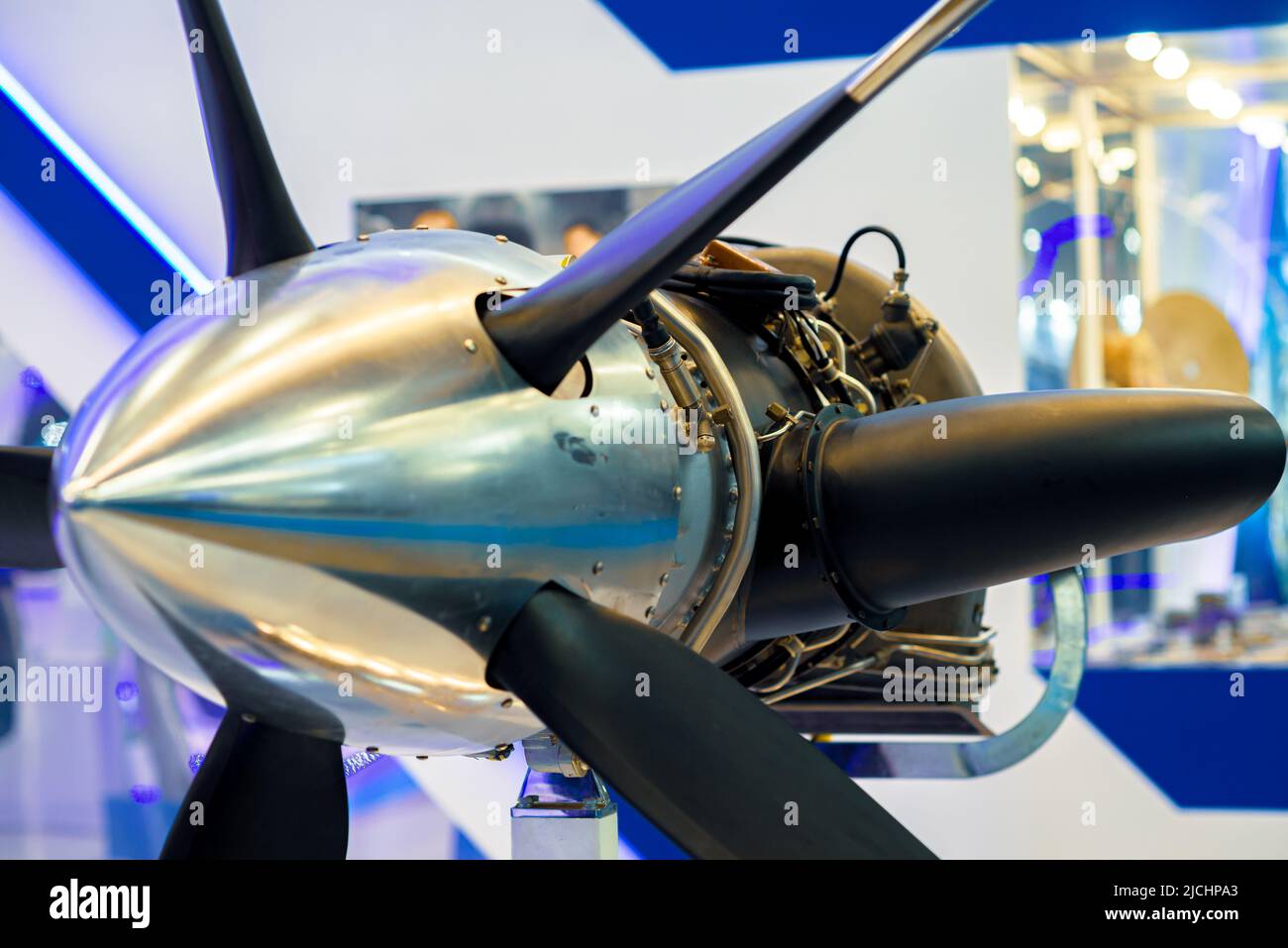 Turboprop engine. Installed on aircraft for various purposes Stock ...