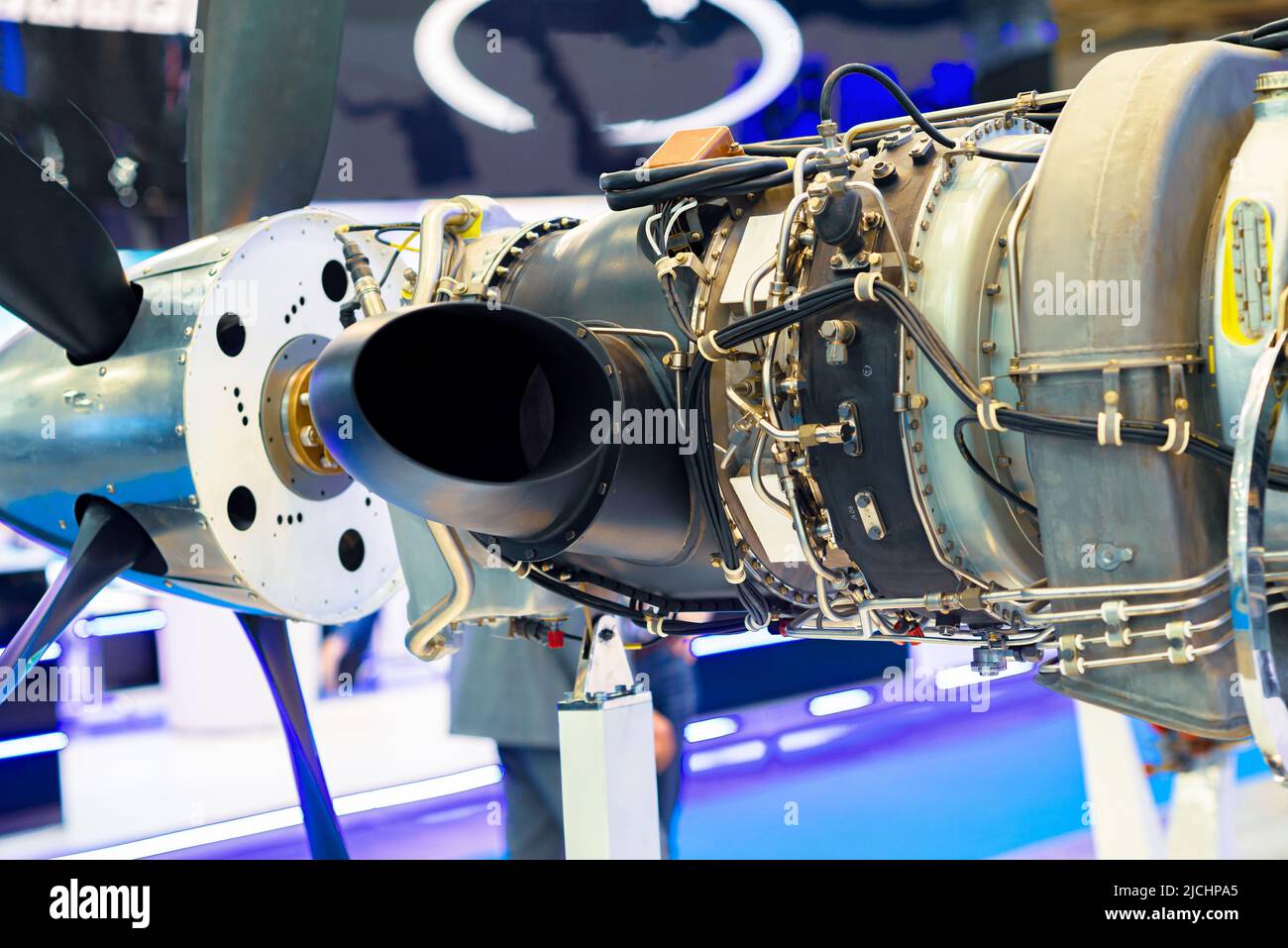 Turboprop engine. Installed on aircraft for various purposes Stock ...